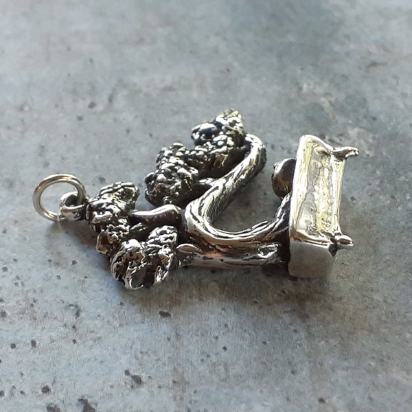 Bonsai Tree Necklace Sterling Silver – Silver Bramble Jewelry